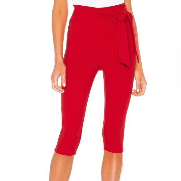 Lovers + Friends | Pants & Jumpsuits | New Lovers And Friends Red Capri ...